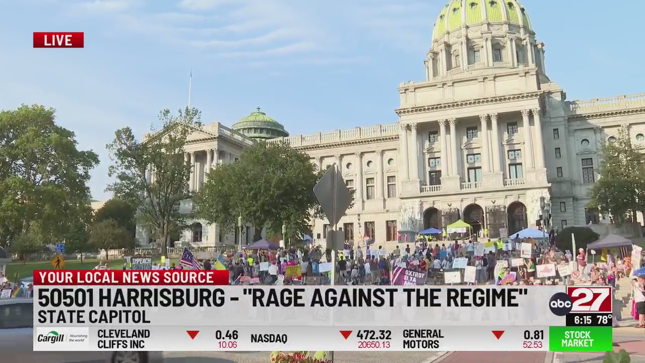 Protest held on steps of Pennsylvania state capitol – ABC27