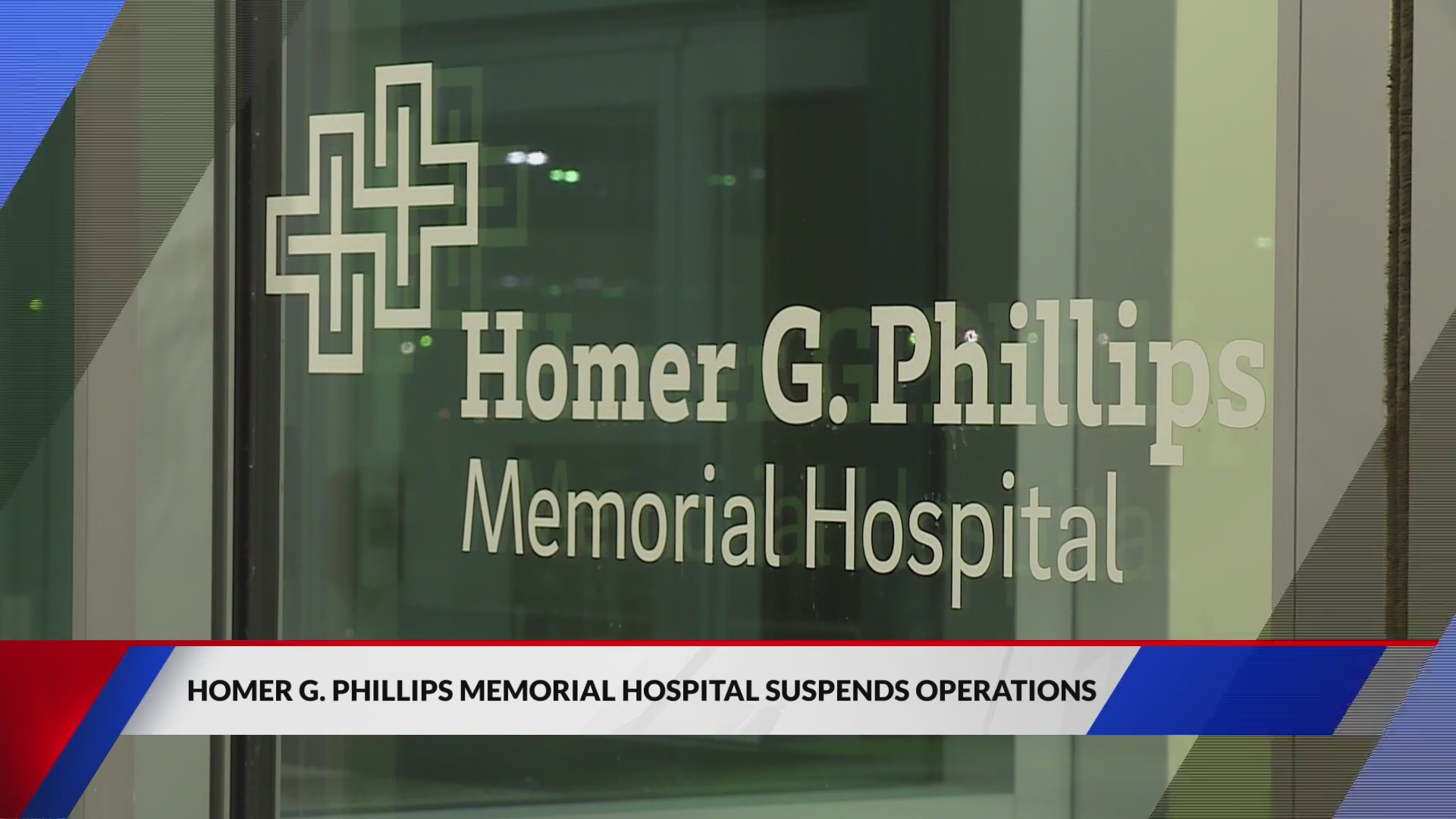 Homer G. Phillips Hospital halts operations amid blood shortage – FOX 2
