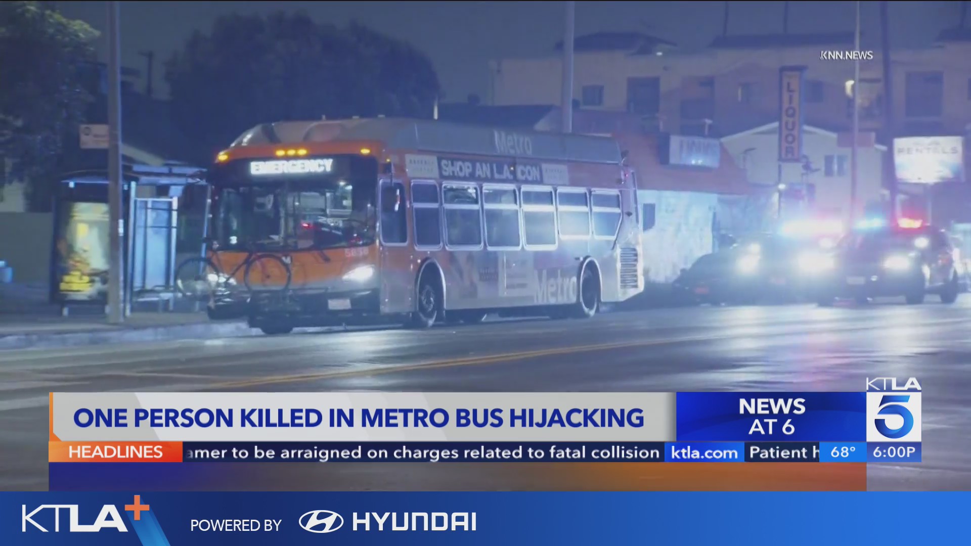 Police identify suspect in deadly hijacking of Metro bus in L.A. – KTLA