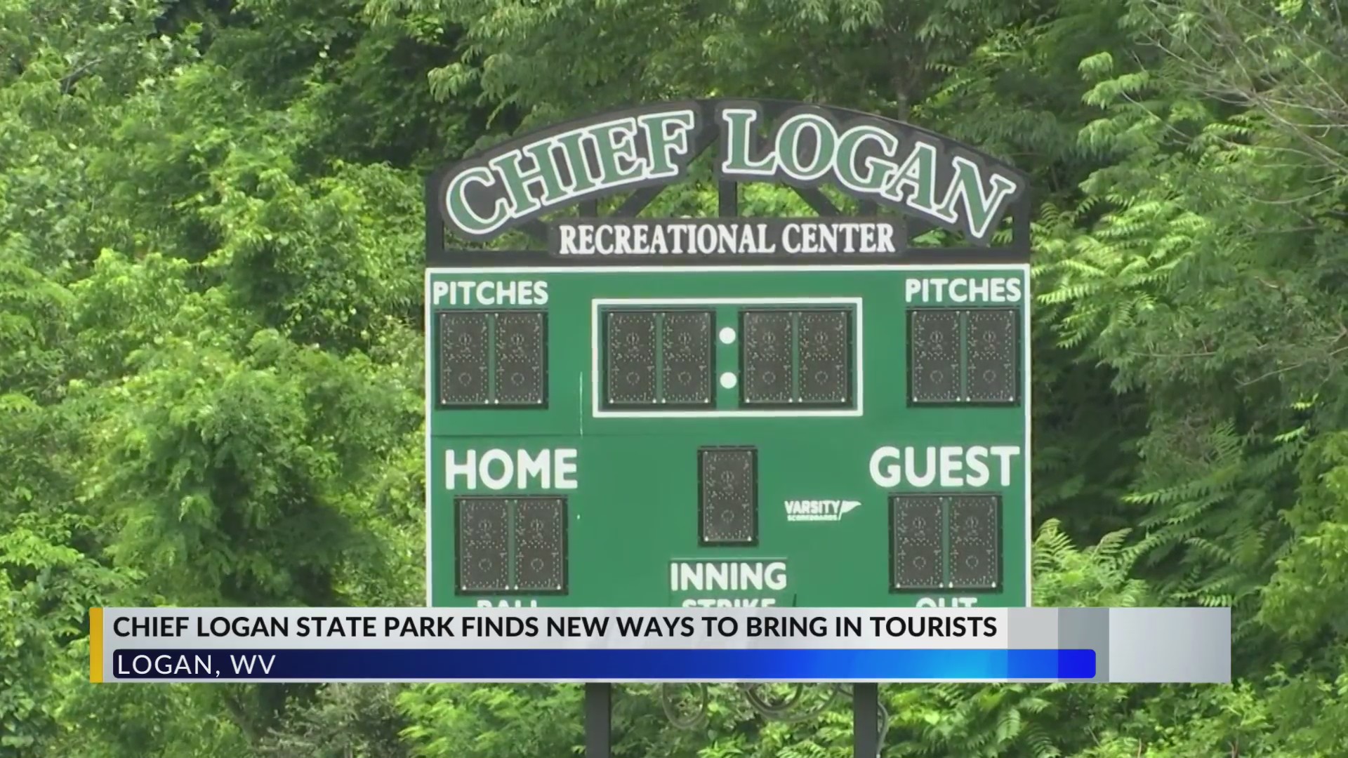 Chief Logan State Park recreation center unveils new turf baseball and ...