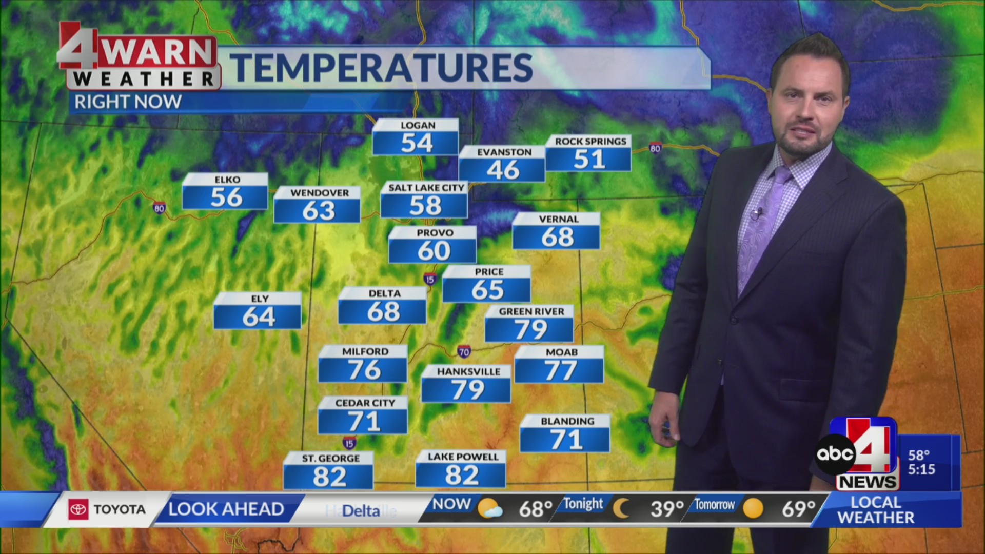 Steady temperatures ahead of weekend warm-up – ABC4 Utah