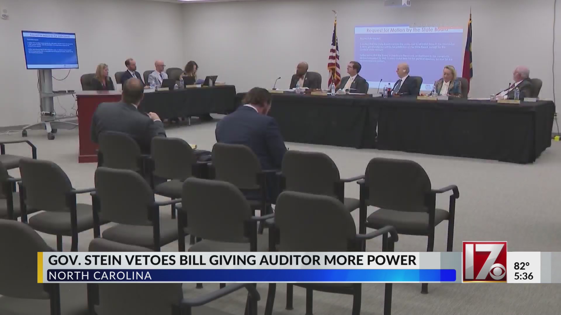 Gov. Josh Stein vetoes bill giving state auditor more power – CBS17.com