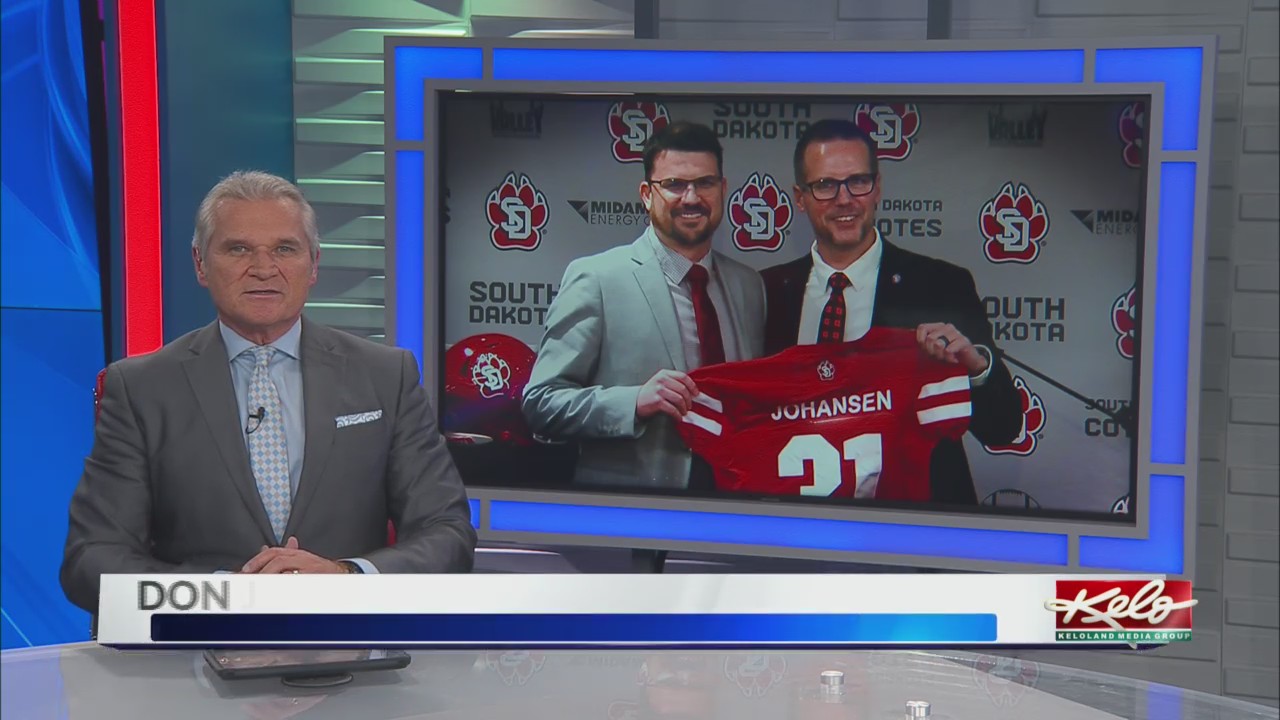 Johansen introduced as 31st coach in USD football history – KELOLAND.com
