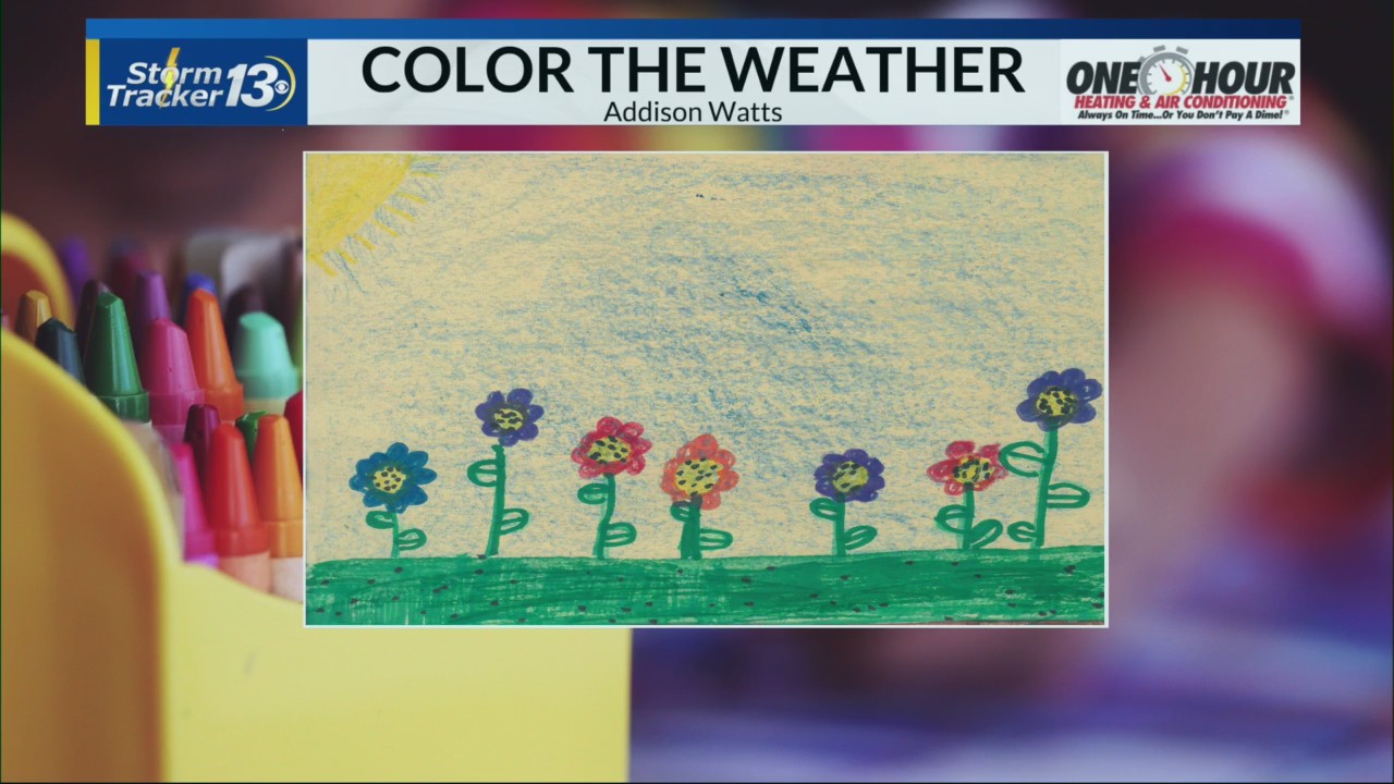 Color the Weather: Addison Watts – WBTW
