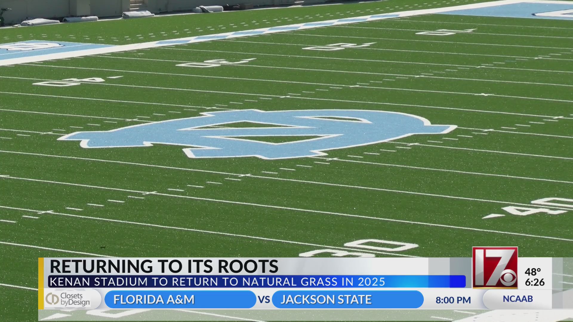 UNC’s Kenan Stadium returning to its roots – CBS17.com