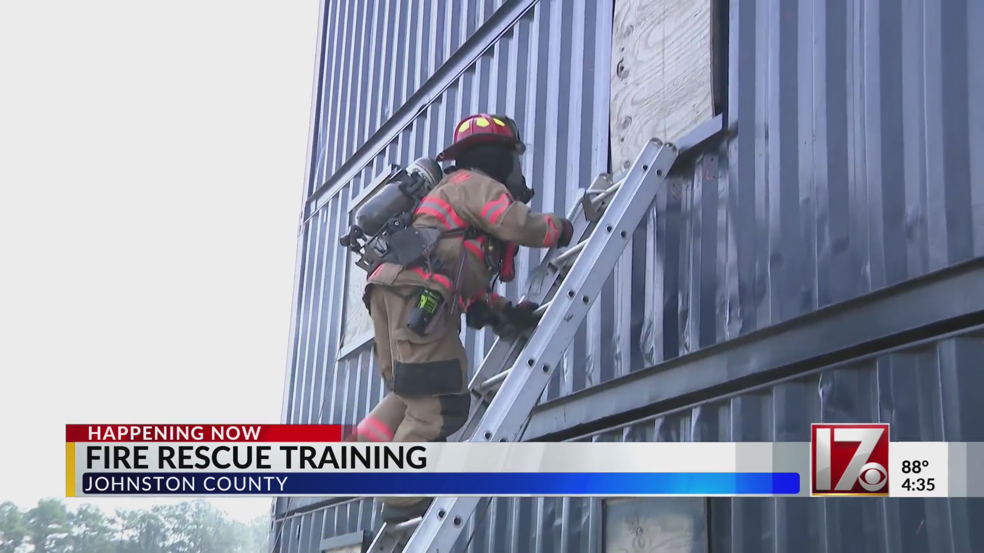 Fire rescue training across Johnston County – CBS17.com