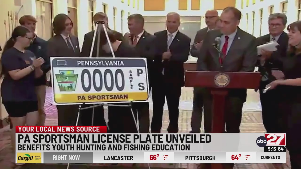 PA Game Commission unveils new sportsman license plates – ABC27