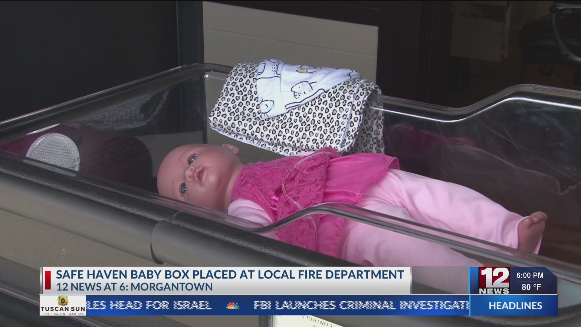 ‘Safe Haven Baby Box’ placed at Morgantown fire department – WBOY.com