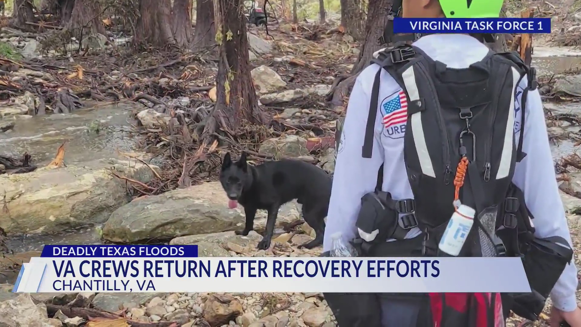 Virginia Task Force 1 returns home after victim recovery efforts in ...