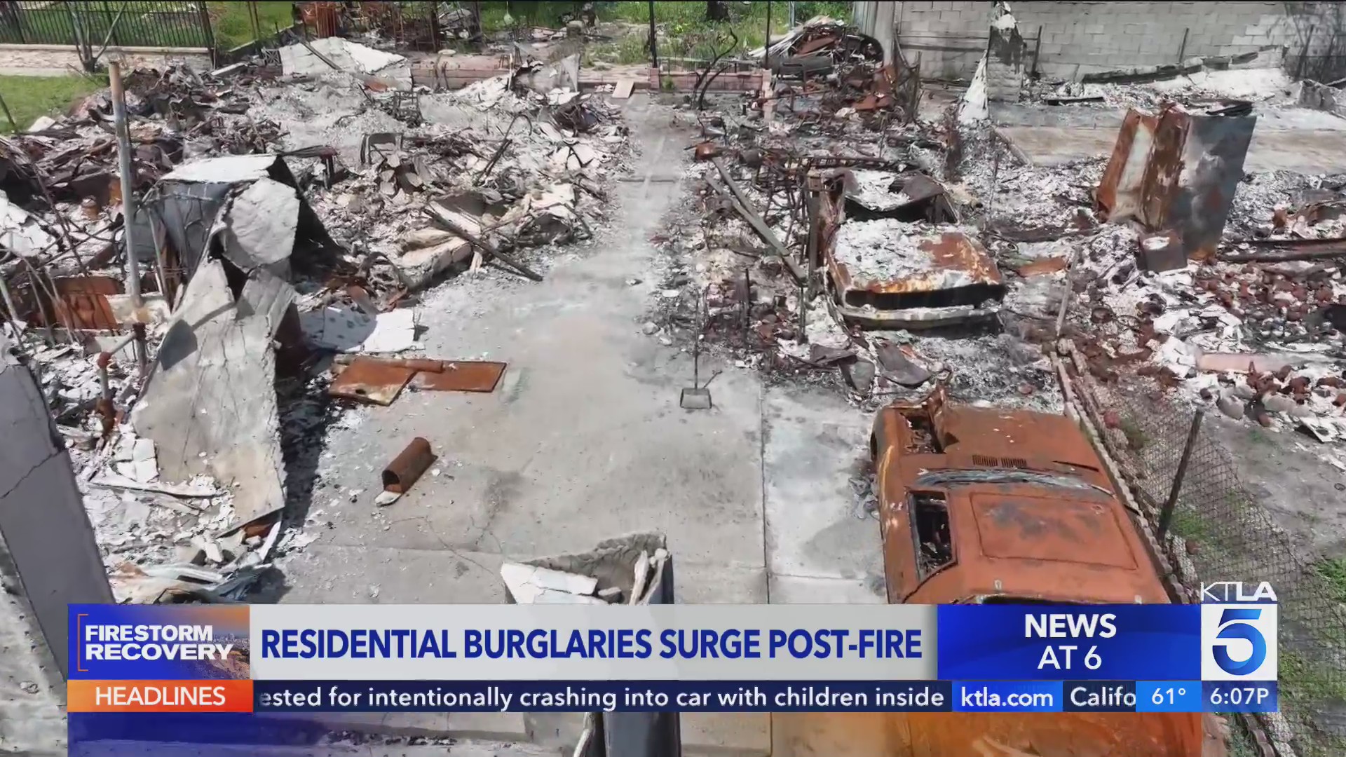 Residential burglaries surge in Altadena post-fire – KTLA
