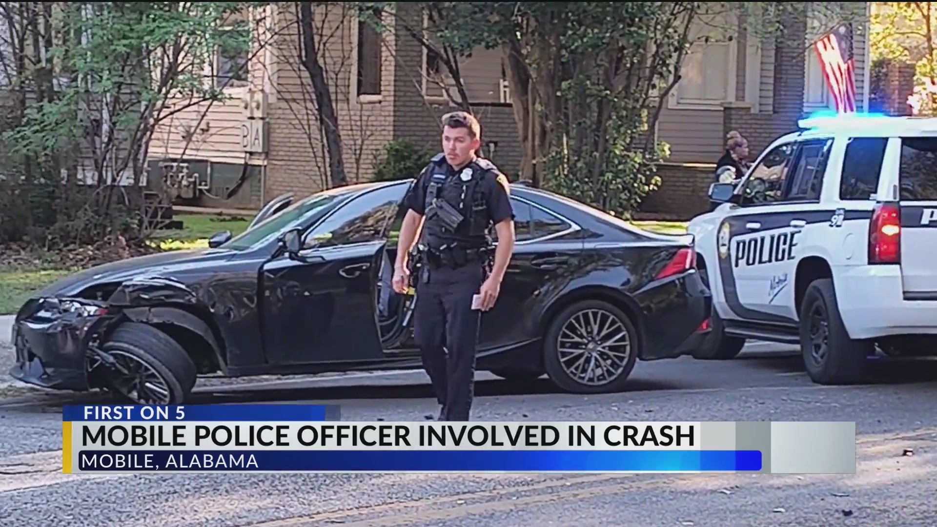 MPD officer involved in crash, two taken to hospital – WKRG News 5