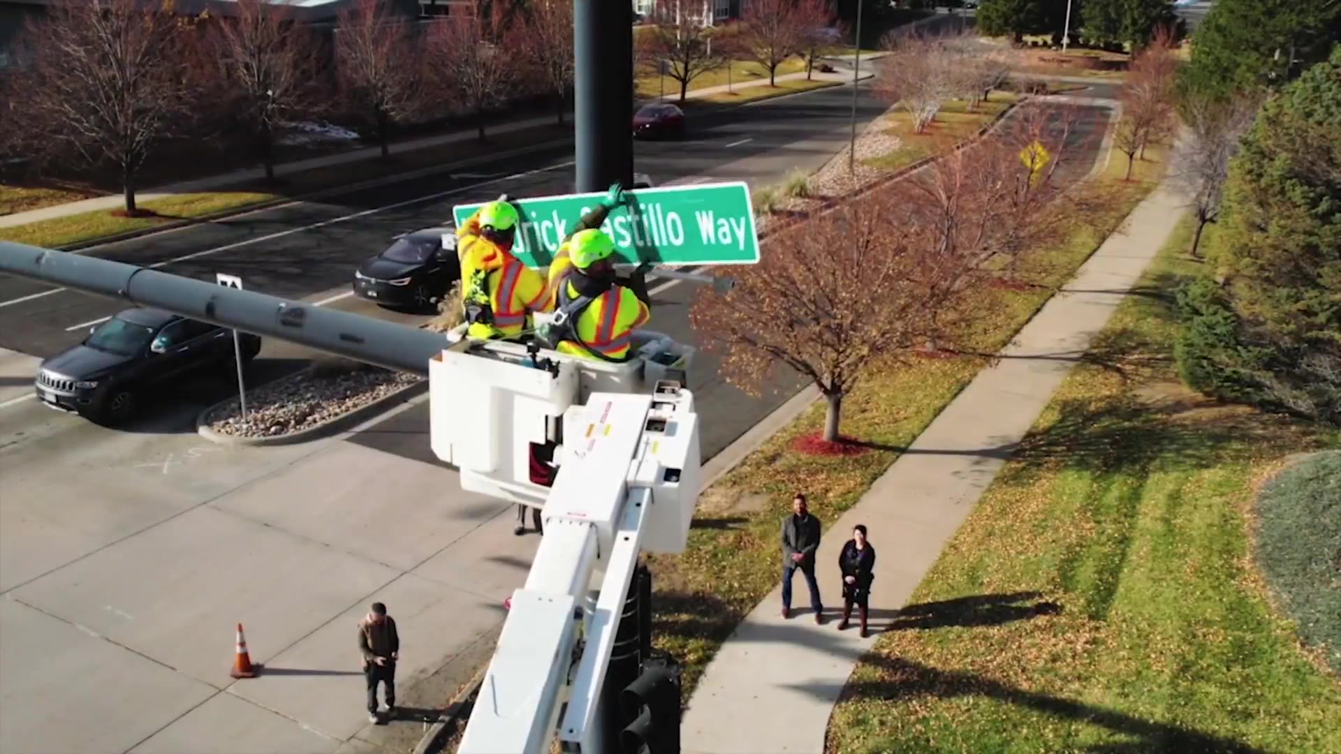 Kendrick Castillo Way installed to honor hero in STEM School shooting ...