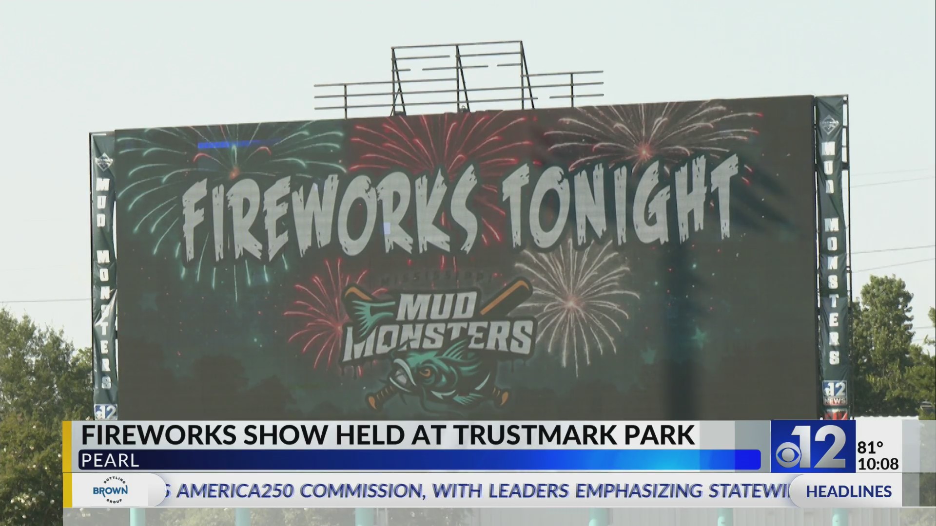 Mississippi Mud Monsters hosts July 4th game with fireworks – WJTV
