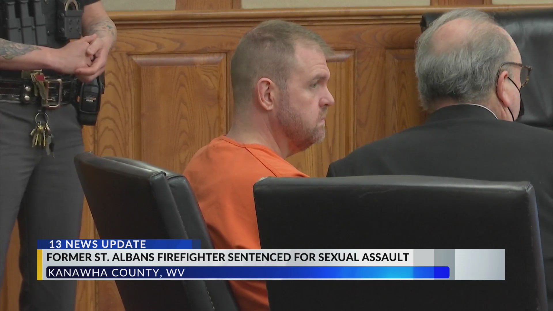 Former St. Albans firefighter sentenced for sexual assault – WOWK 13 News