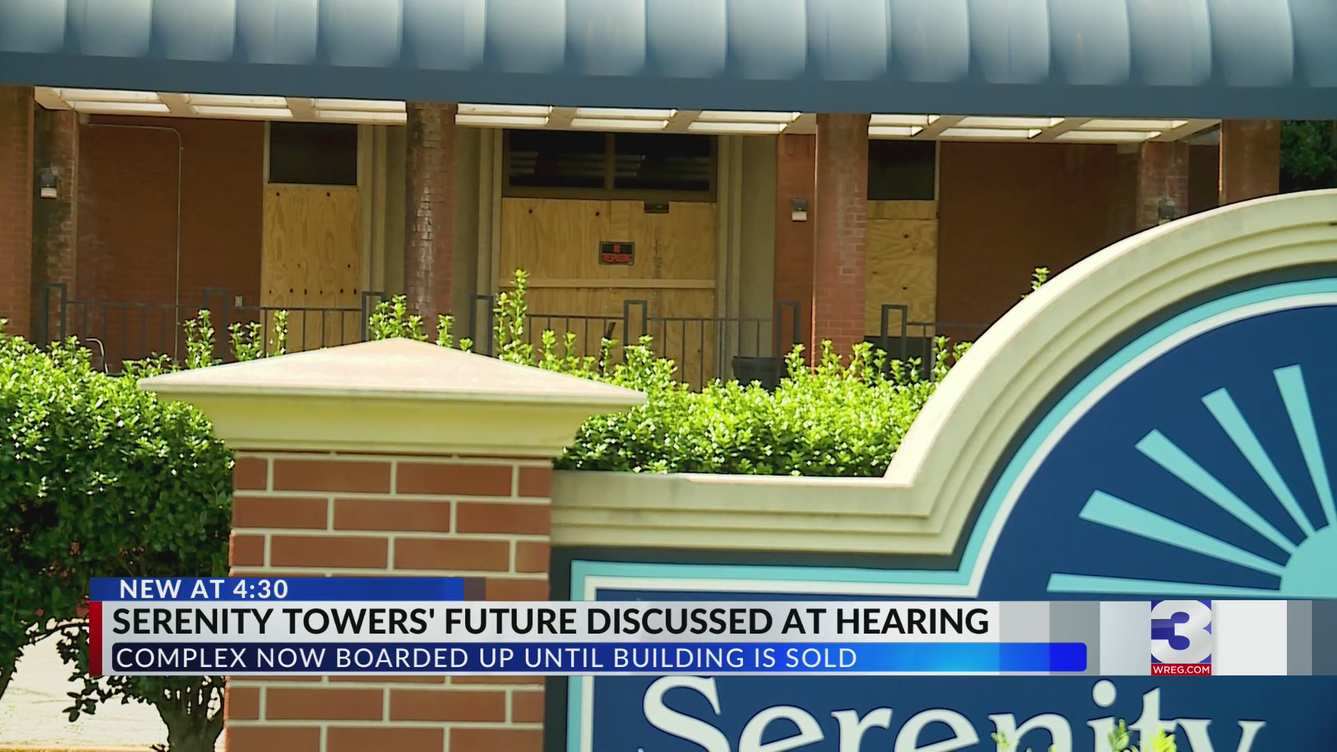 Serenity Tower tenants relocated as city awaits building sale – WREG.com
