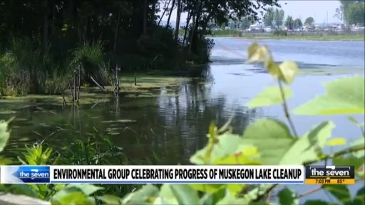 Environmental group celebrates cleanup progress on Muskegon Lake ...