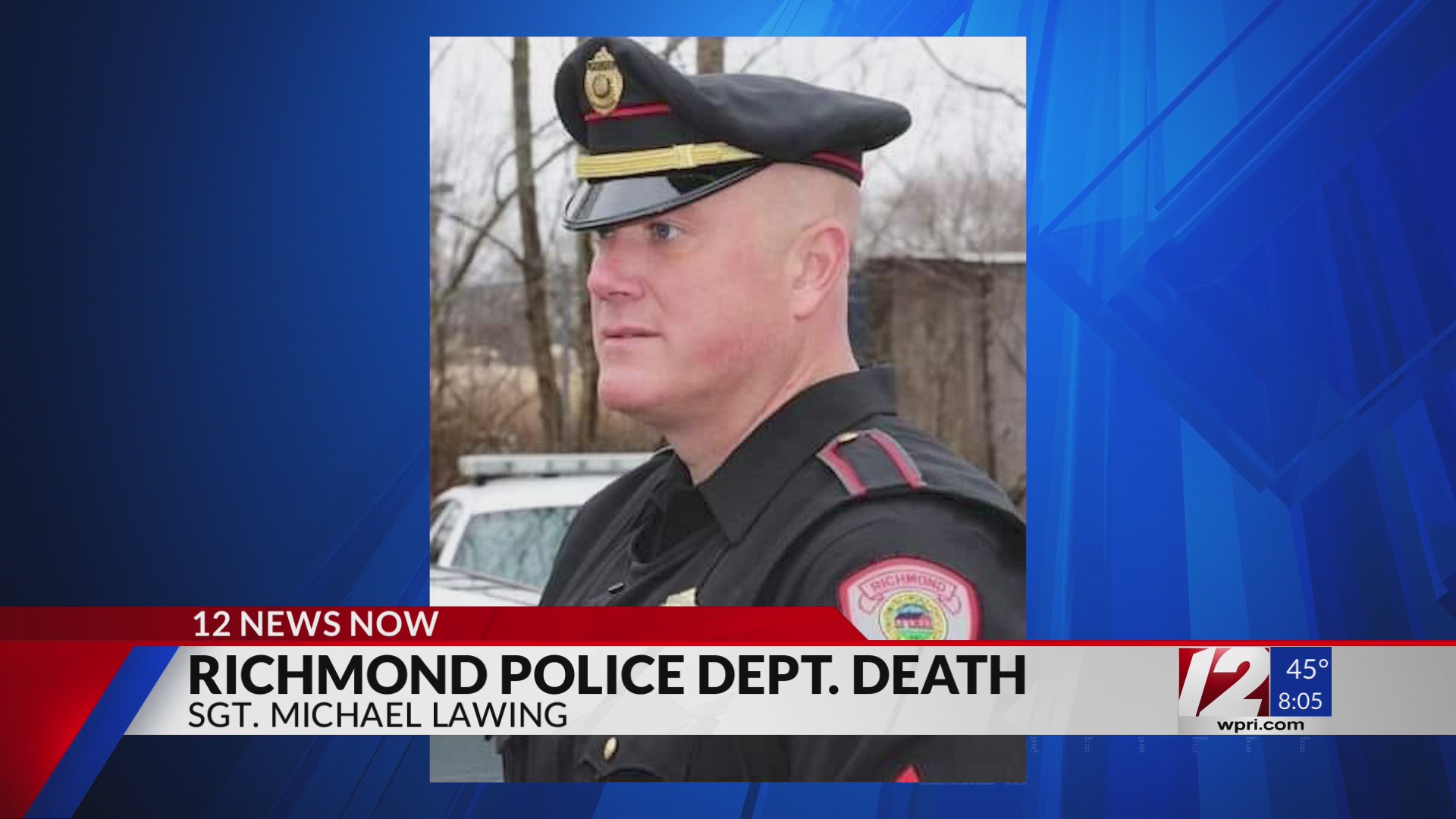 Richmond police sergeant dies after sudden illness – WPRI.com