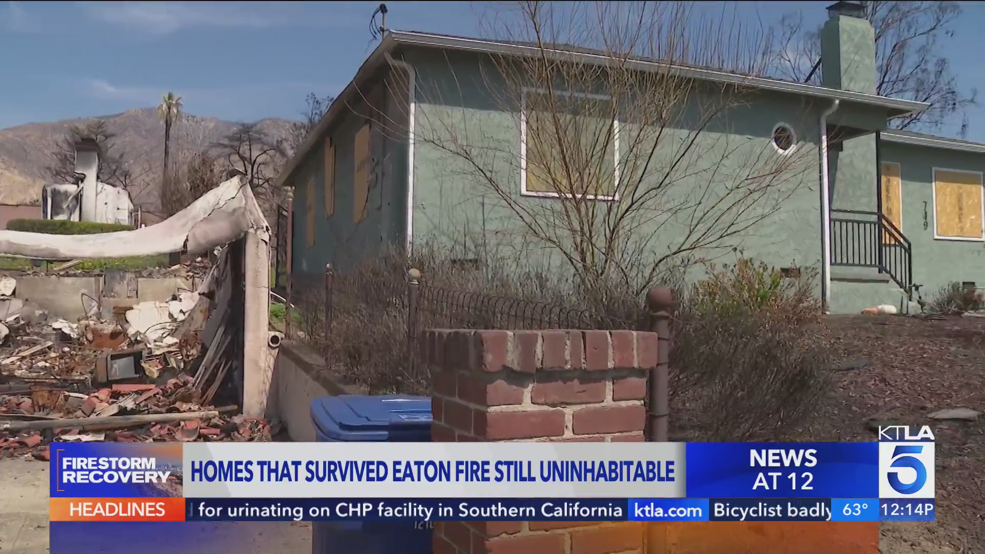 Many homes that survived the Eaton Fire are still uninhabitable – KTLA