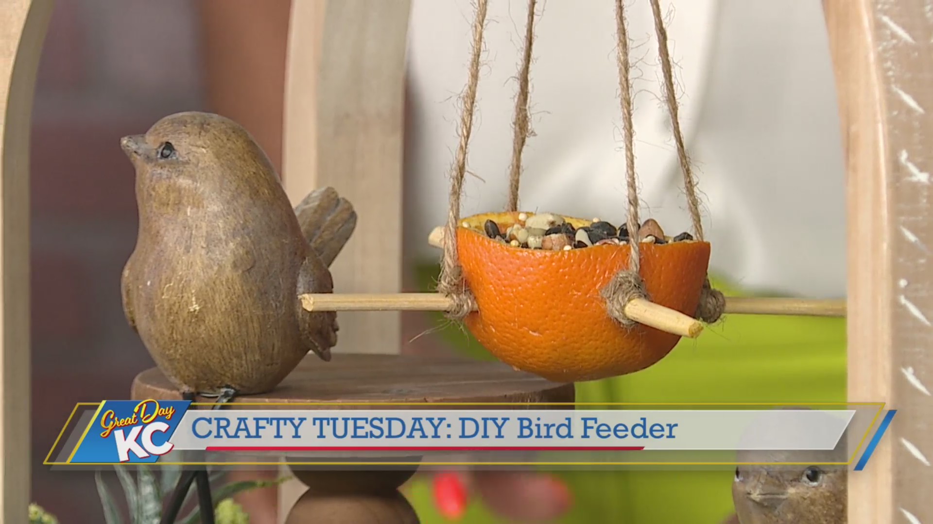 CRAFTY TUESDAY: DIY Bird Feeder – FOX 4 Kansas City WDAF-TV | News ...