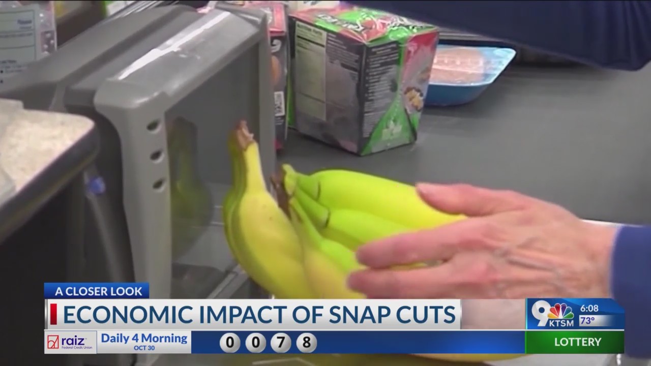 Economic impact of SNAP cuts in Borderland – KTSM 9 News