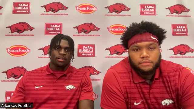 Stephen Dix Jr. and Cam Ball preview matchup with Texas A&M – KNWA FOX24