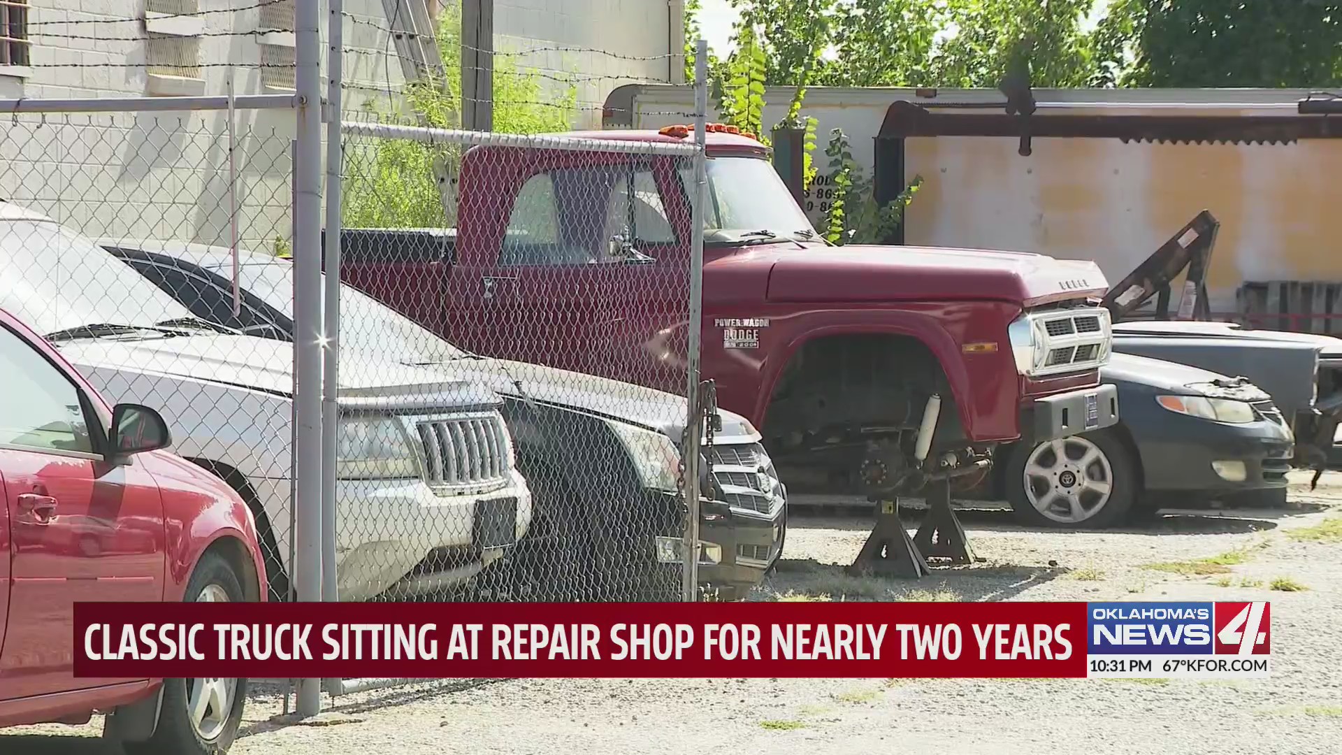 1970s classic truck at Midwest City repair shop for nearly two years ...