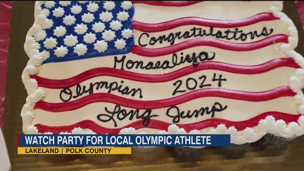 Polk County native competes at Olympics, loved ones hold watch party to ...