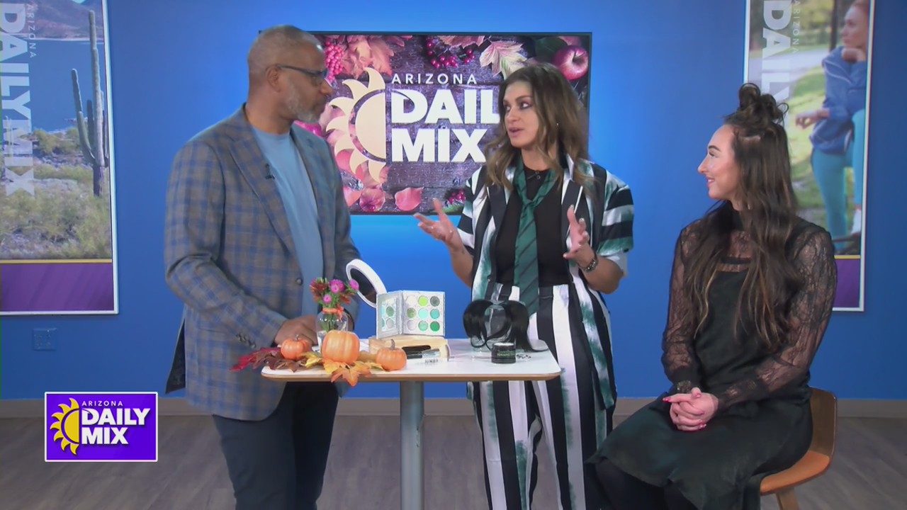 Makeup tips for Beetlejuice characters – CW7 Arizona