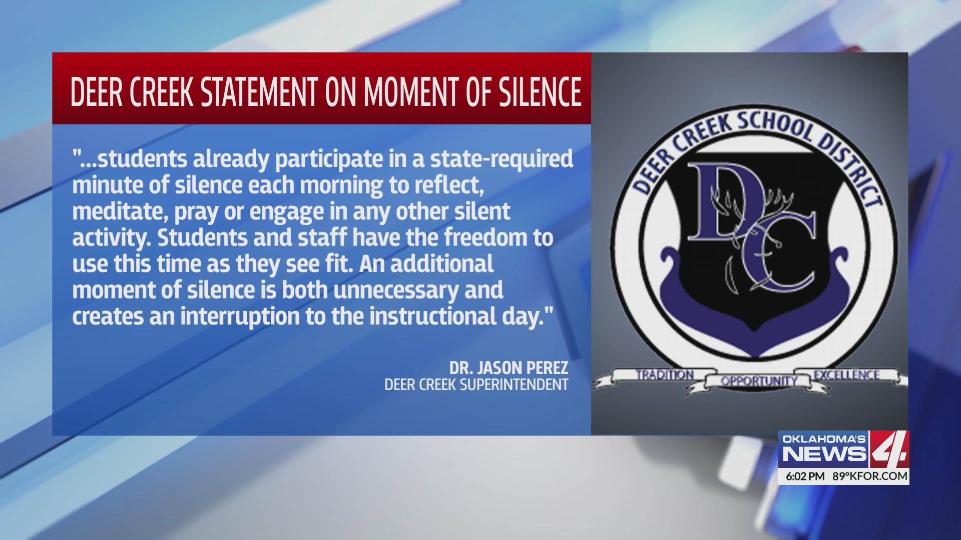 Walters orders schools to deserve moment of silence for Charlie Kirk ...