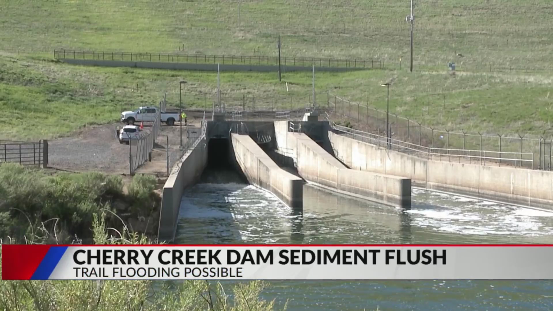 Sediment flushing underway at Cherry Creek Dam on Wednesday – FOX31 Denver