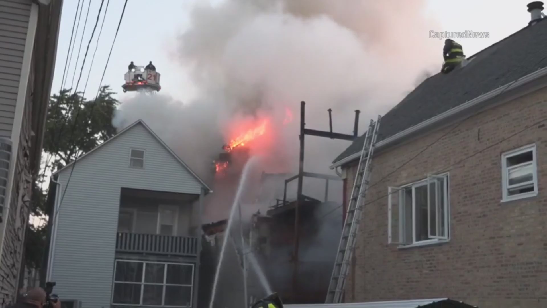 Large house fire in Lakeview leaves residents displaced – WGN-TV