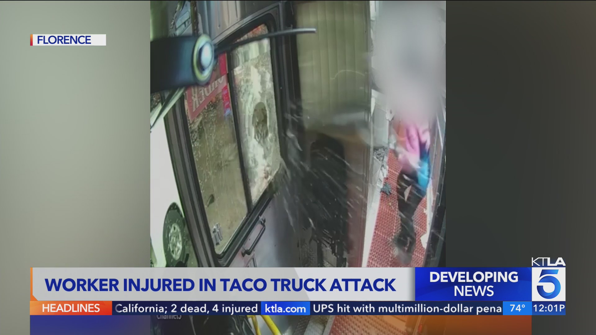 Violent group attack on beloved South L.A. taco truck caught on video ...