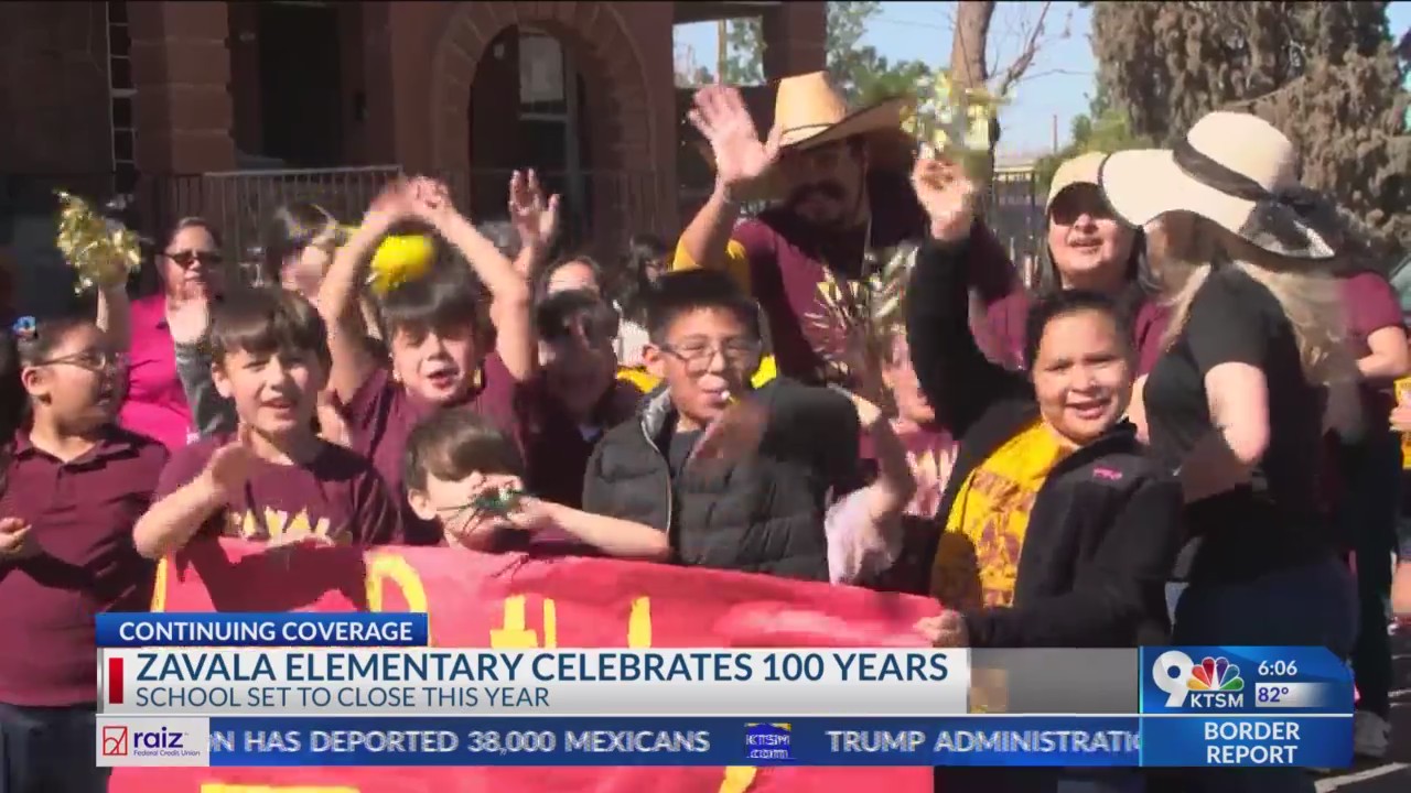 Zavala Elementary celebrates 100 years – KTSM 9 News