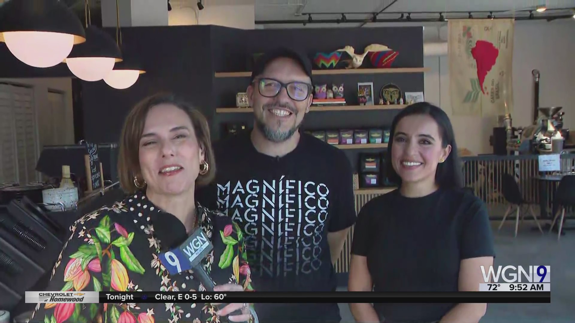 Around Town – Magnifico Coffee Roasters – WGN-TV
