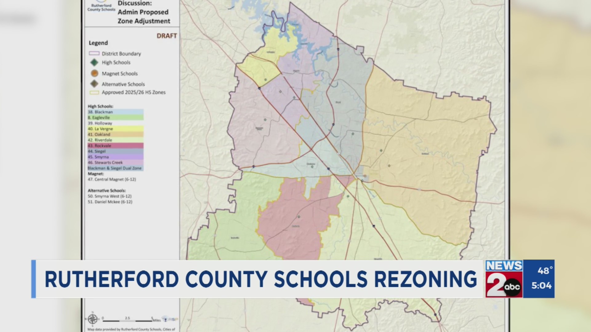 Rutherford County Schools rezoning – WKRN News 2