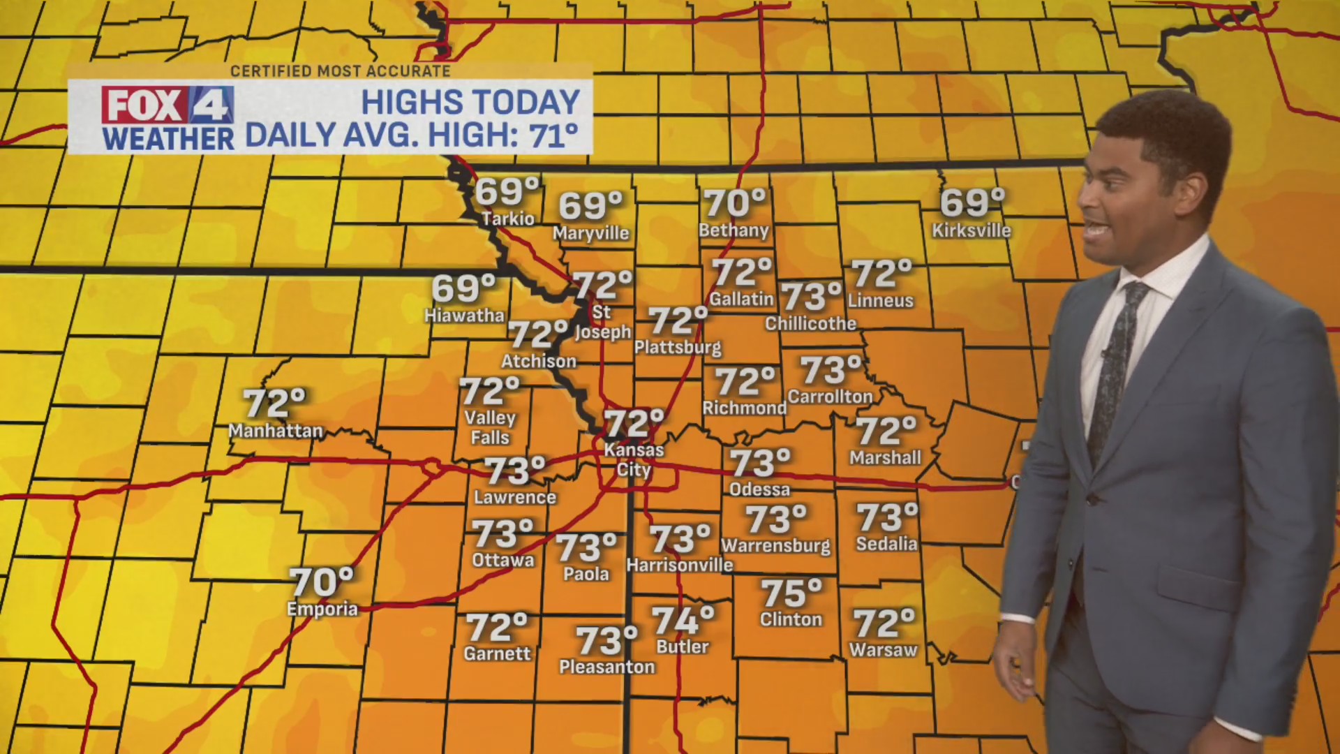 Wednesday midday forecast – FOX 4 Kansas City WDAF-TV | News, Weather ...