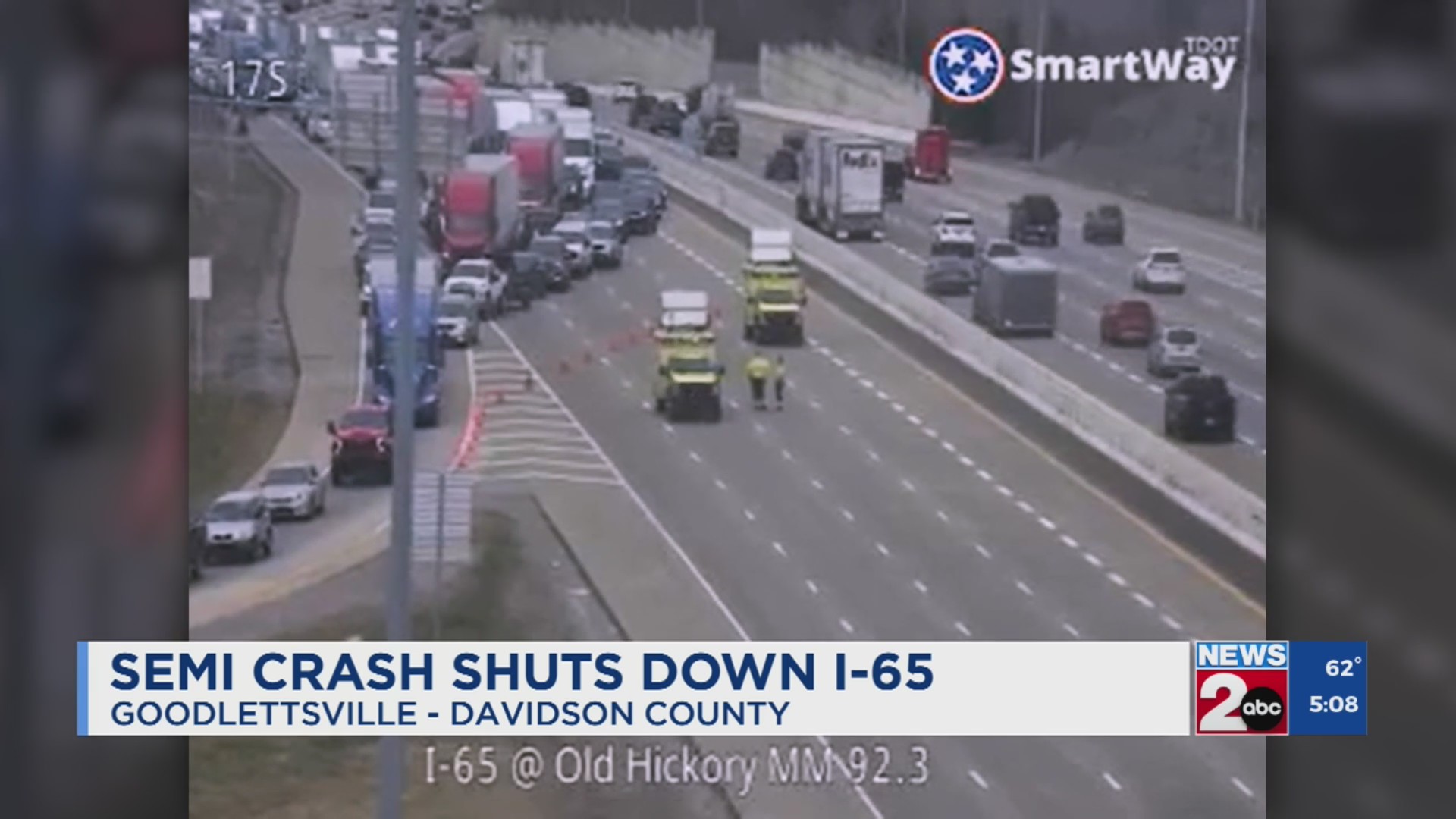I 65 S Accident
