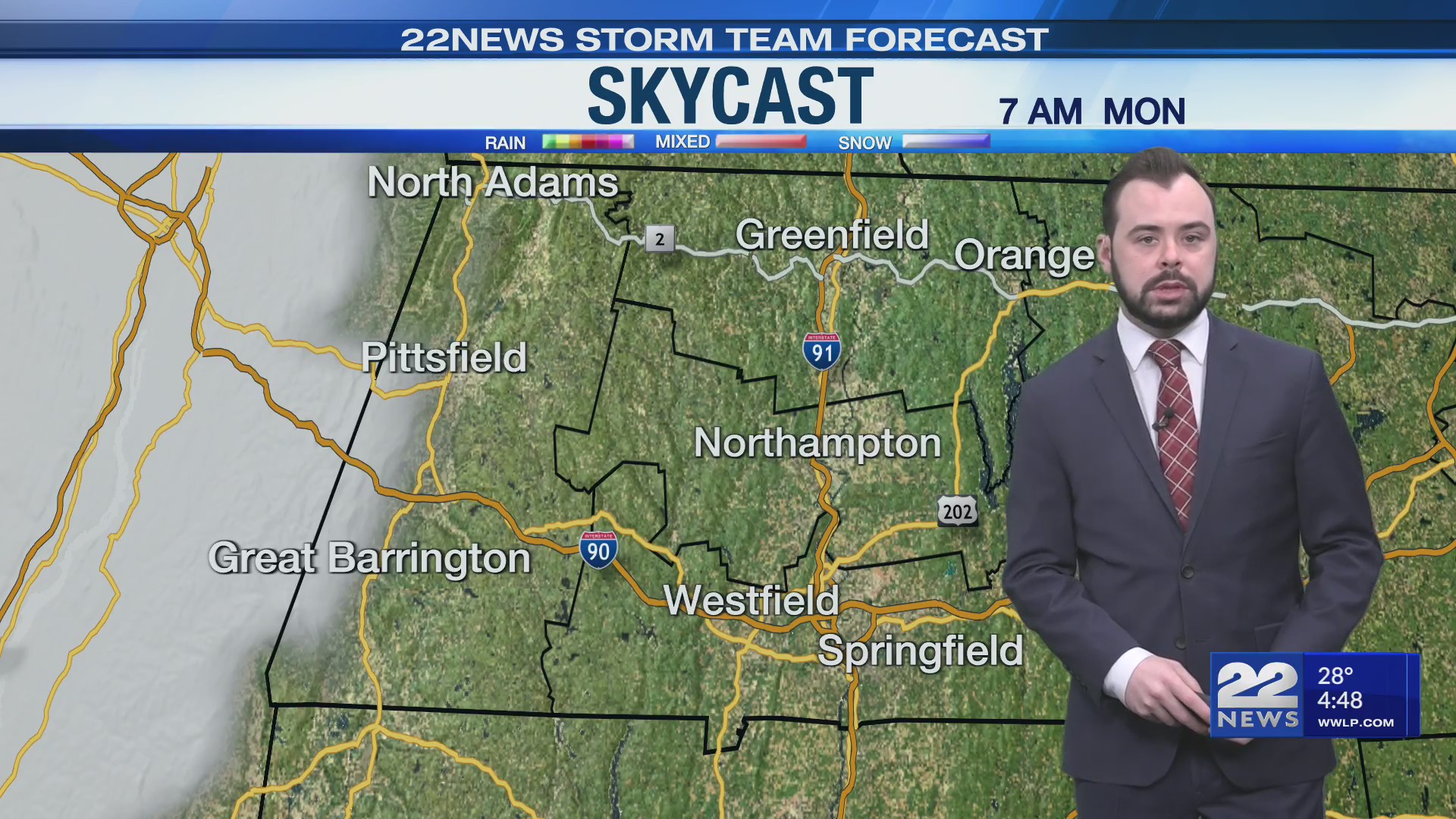 Monday’s Weather Forecast – WWLP