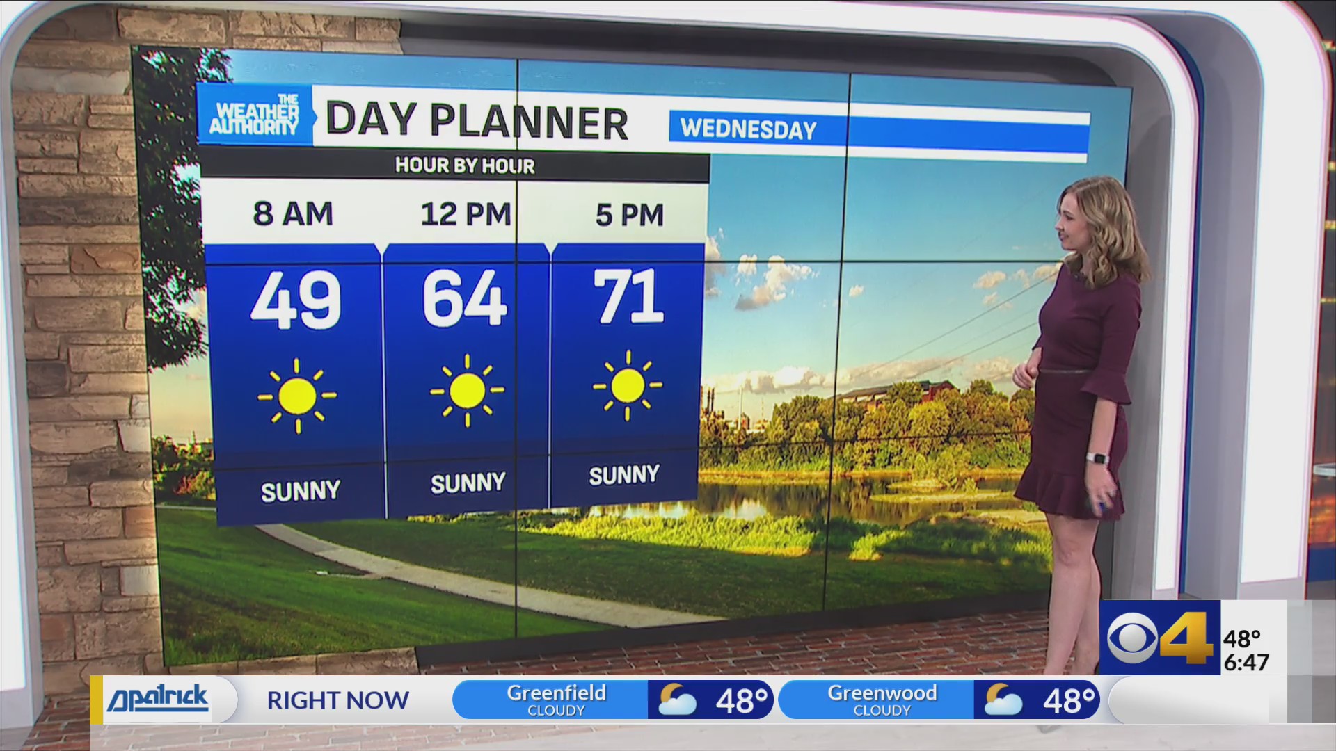 Chillier mornings to sunny, warm afternoons – WTTV CBS4Indy