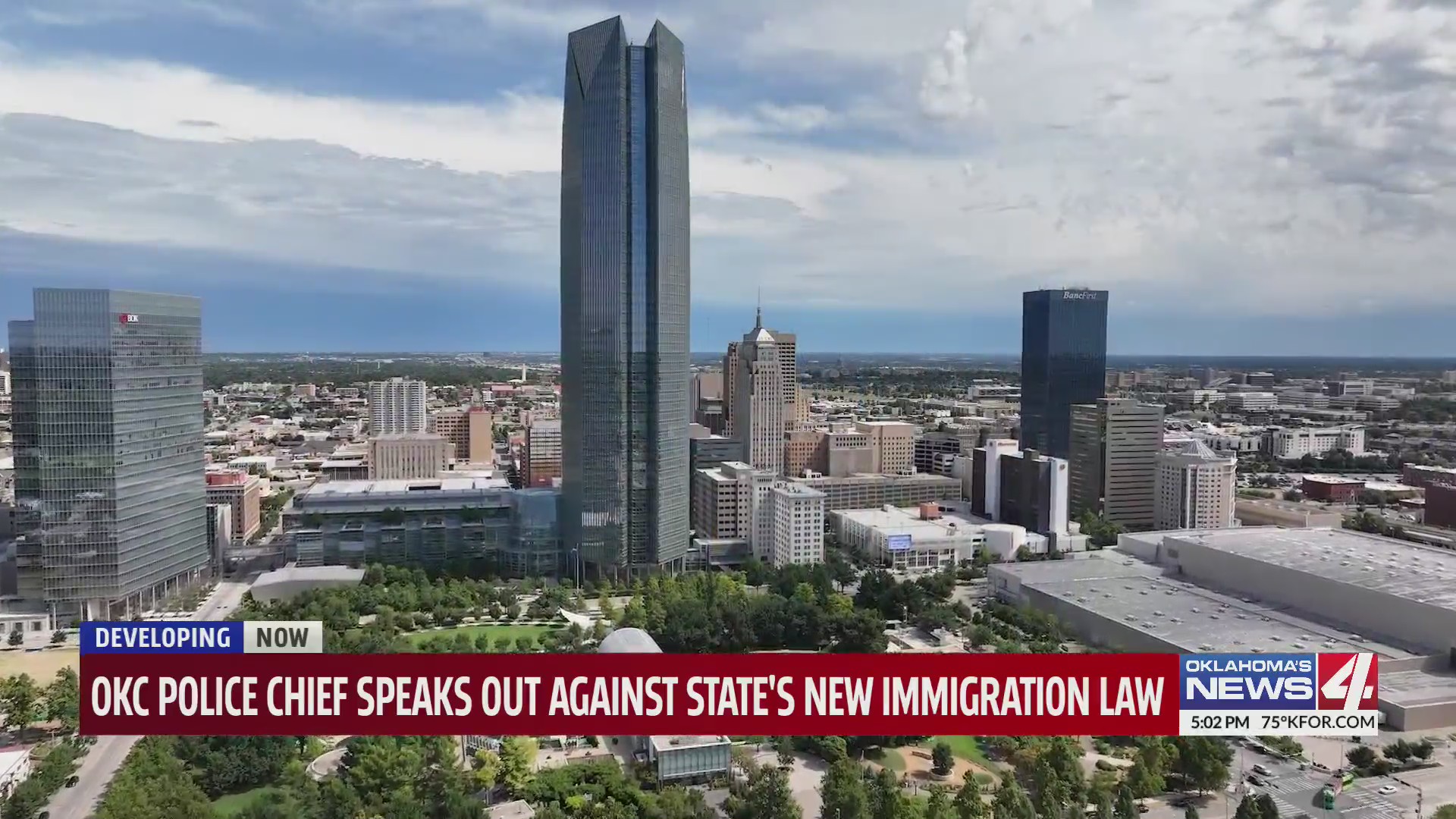 OKC police chief speaks out against state’s new immigration law – KFOR ...