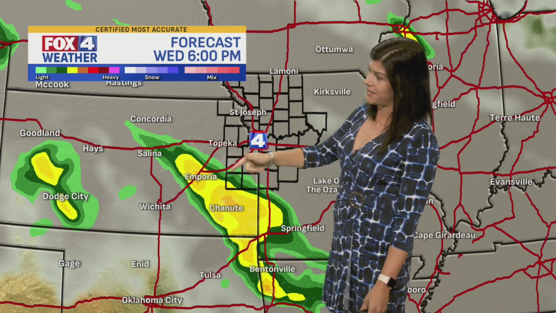 Tuesday Morning Forecast – FOX 4 Kansas City WDAF-TV | News, Weather ...