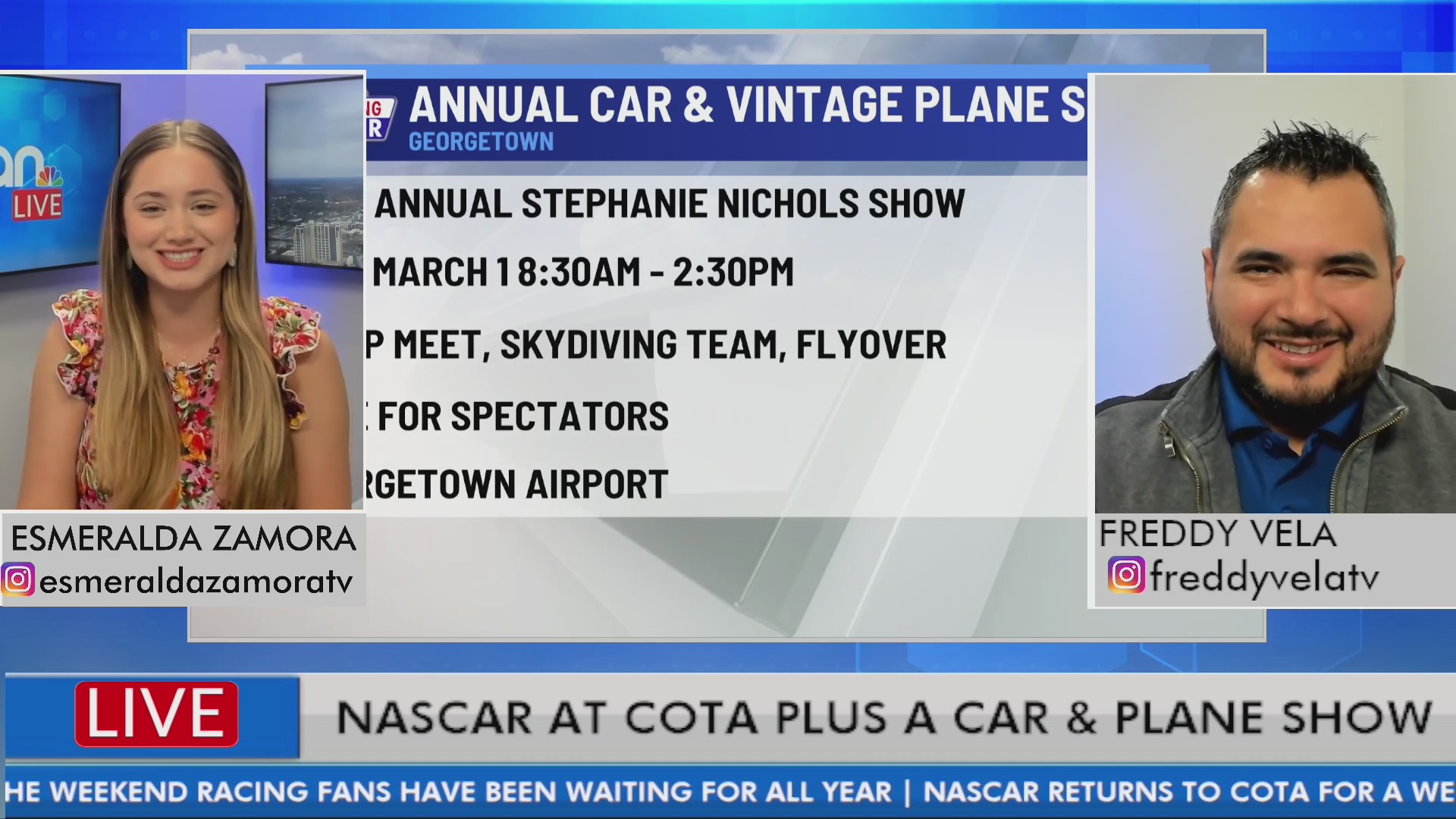 Weekend Watch: NASCAR at COTA plus a car & plane show – KXAN Austin