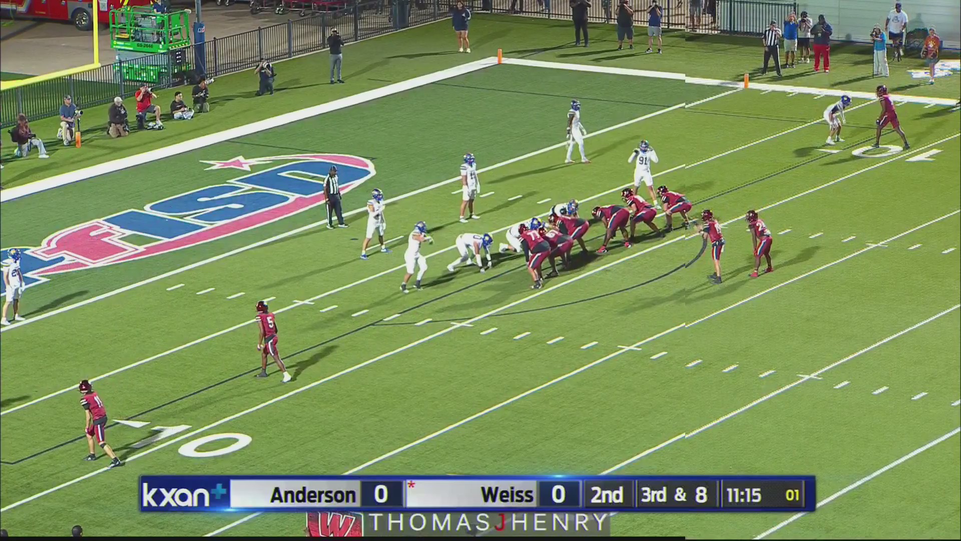 Weiss TD: Jaxon Schad to Dallas Schad 8-yard pass – KXAN Austin