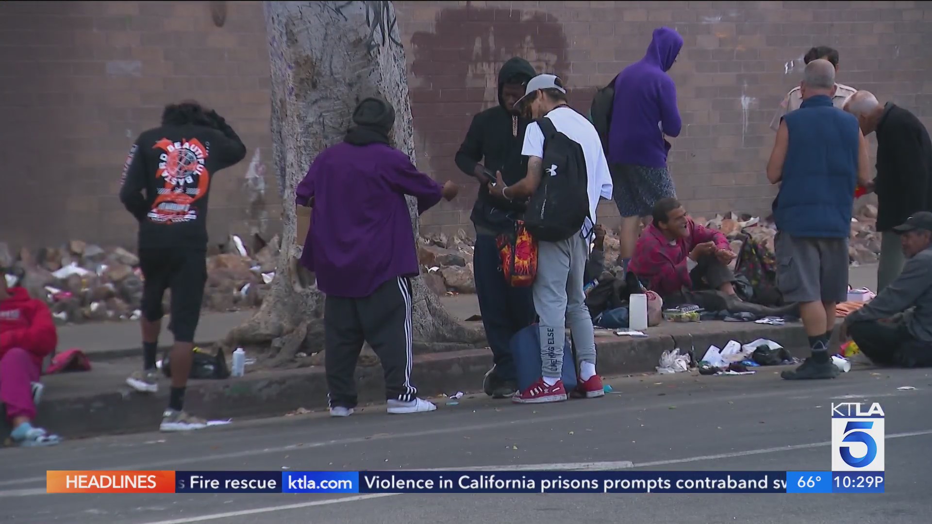 ‘Tranq’ a rising threat to L.A.’s homeless drug addicts – KTLA