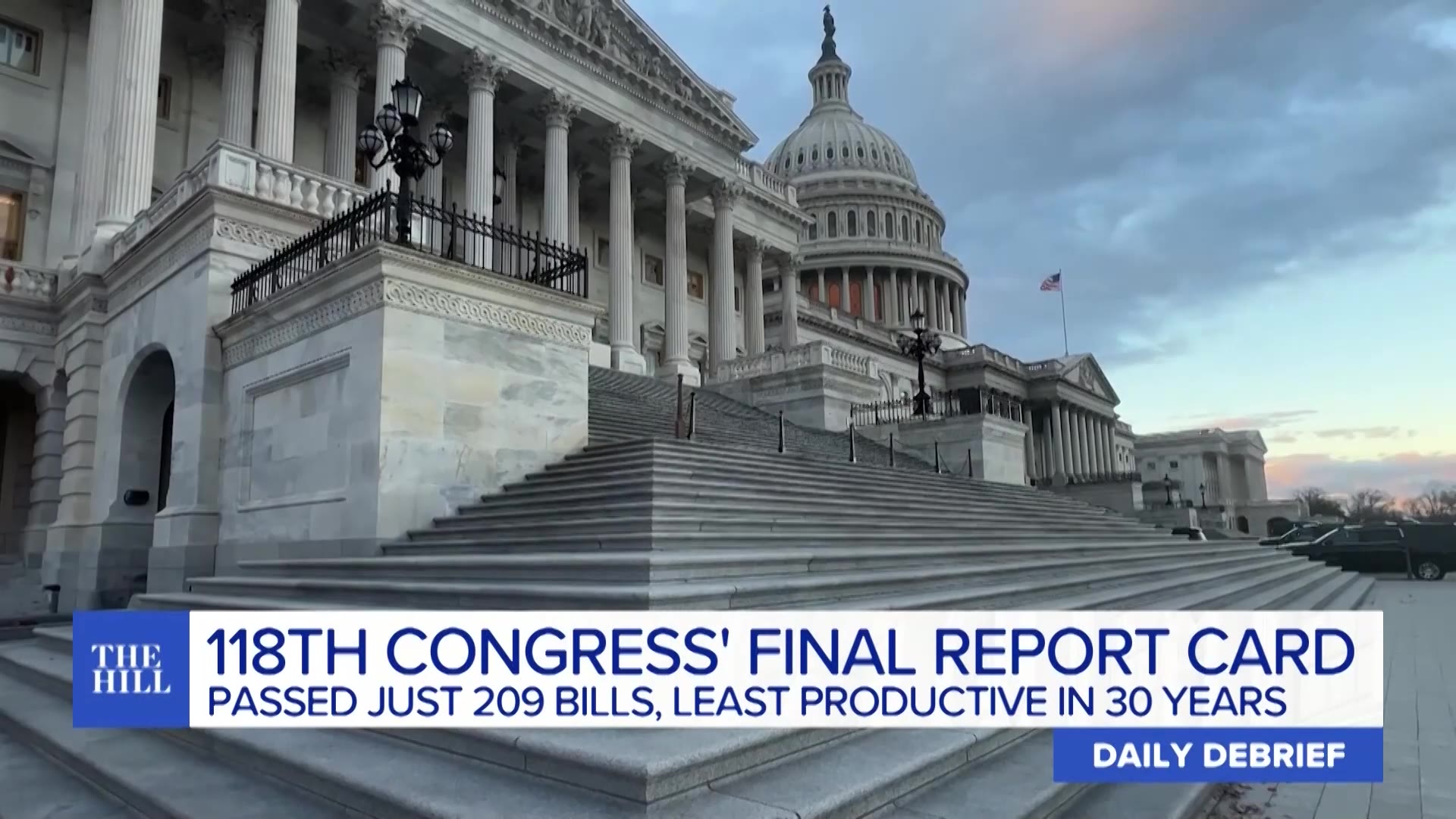 118th Congress wraps up an unproductive year – KWKT – FOX 44