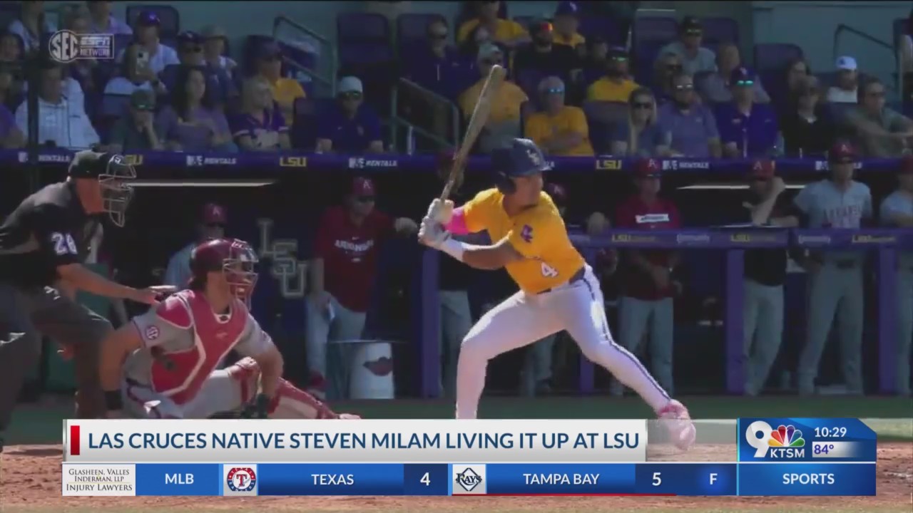 Las Cruces native Steven Milam continues to succeed at LSU – KTSM 9 News