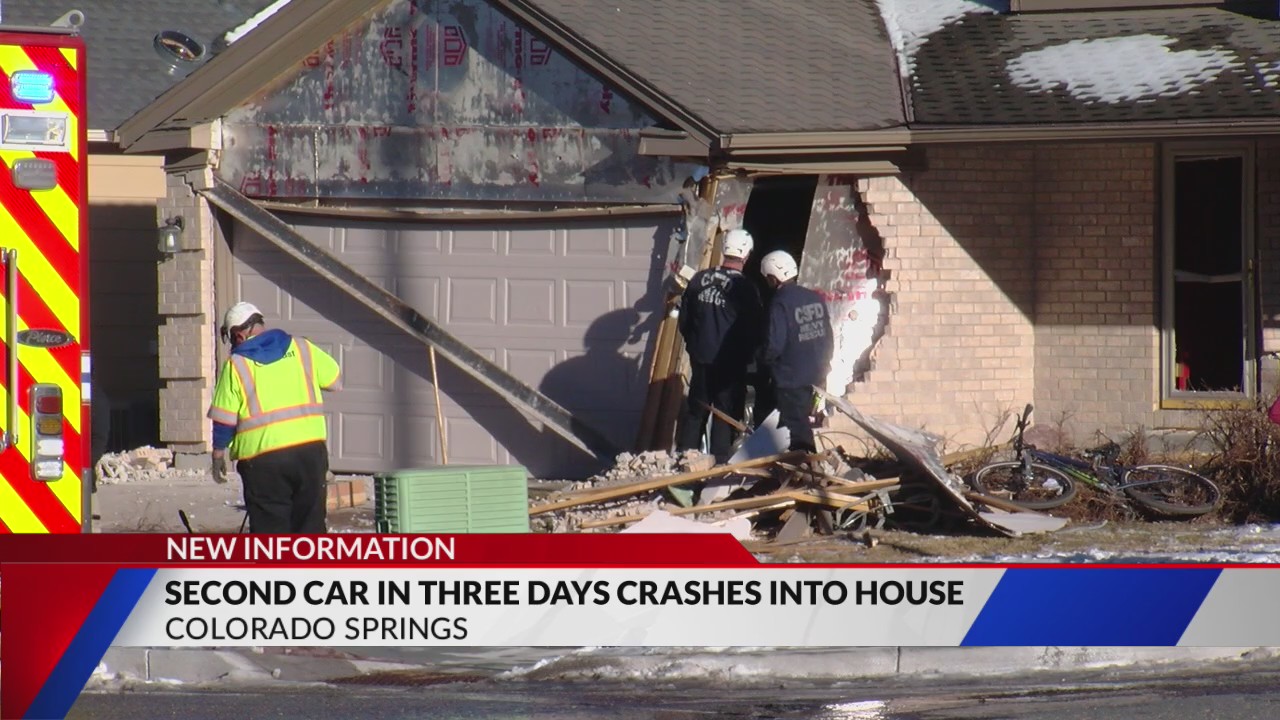Second car in three days crashes into house – FOX21 News Colorado