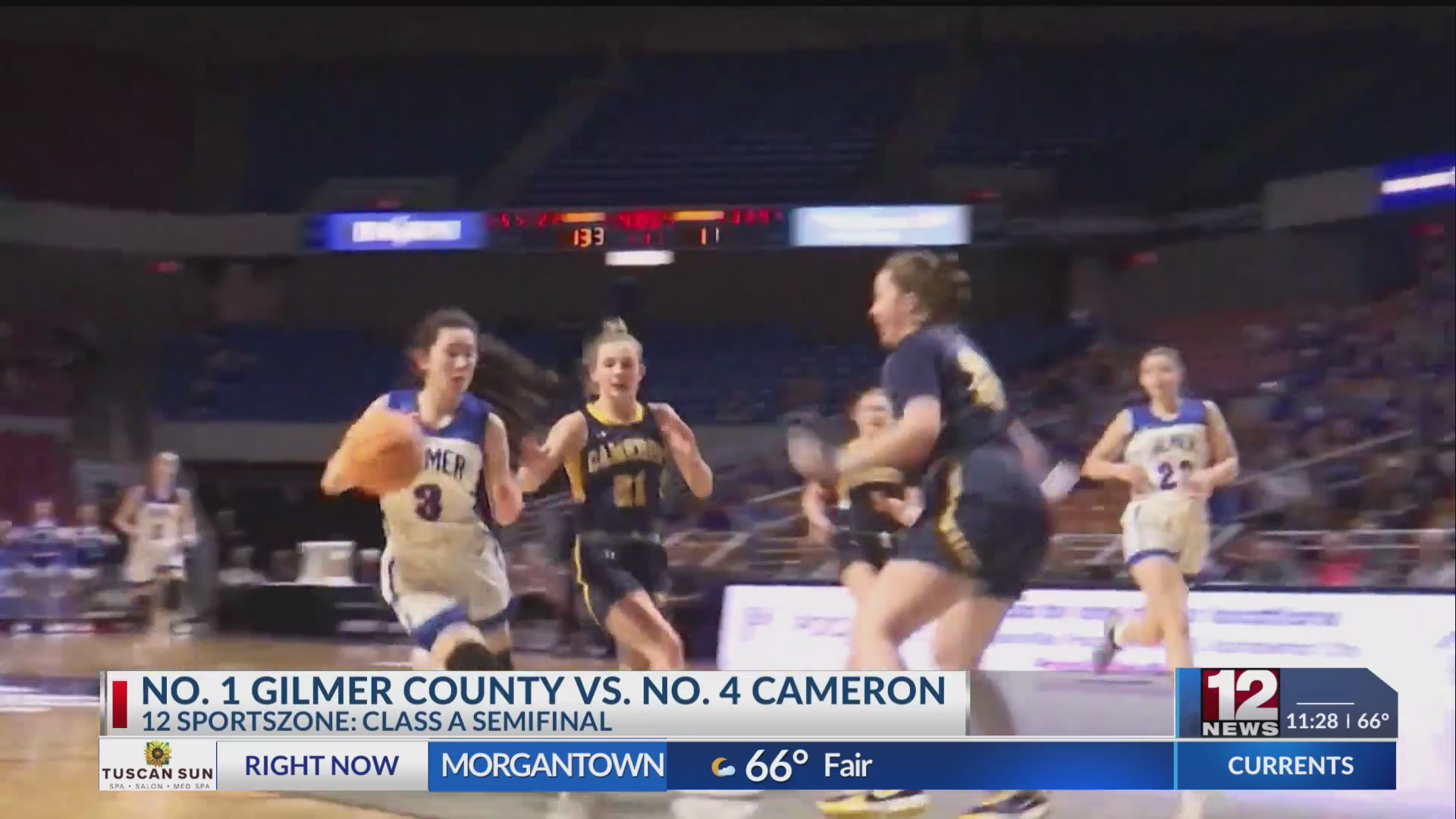 GIRLS BASKETBALL HIGHLIGHTS: #4 Cameron vs. #1 Gilmer County (2025 ...