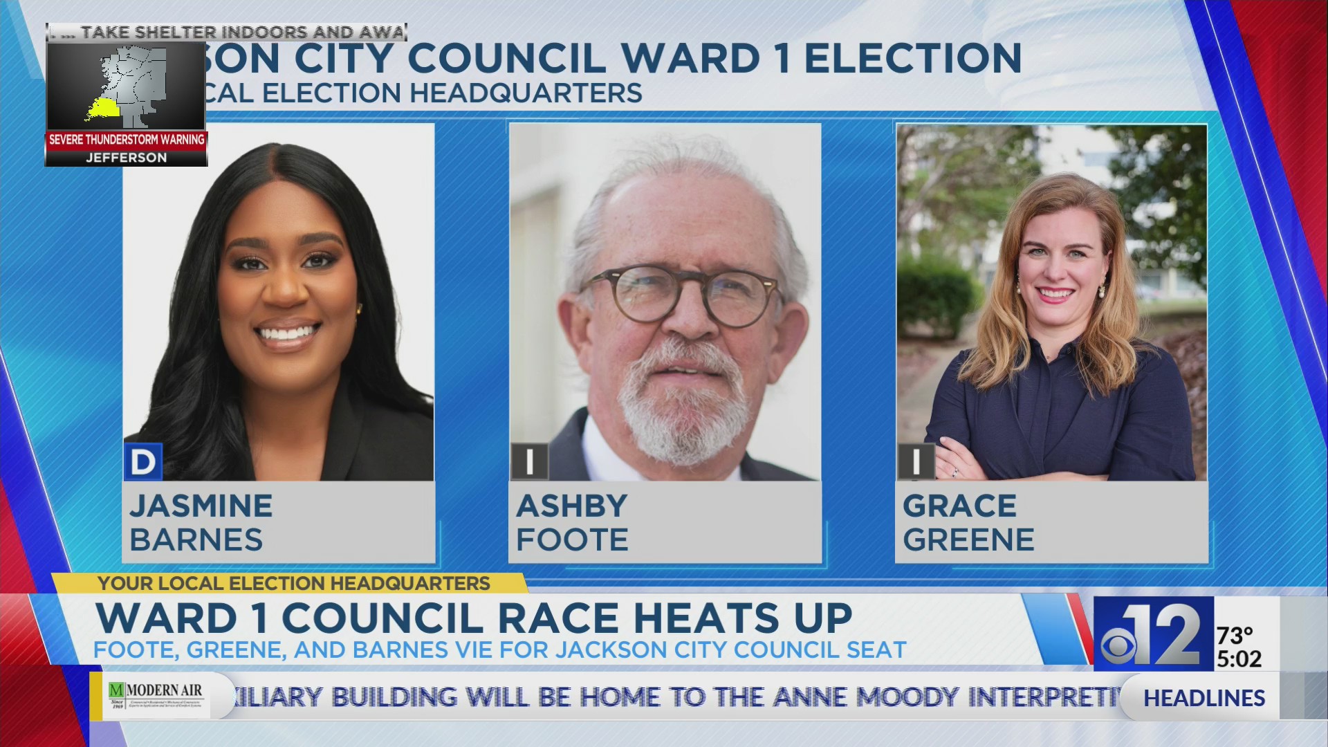 Jackson Ward 1 candidates aim for spot on City Council – WJTV