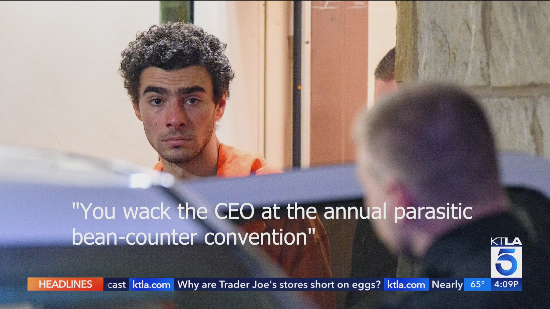 Prosecutors say Luigi Mangione’s gun connected CEO’s slaying – KTLA